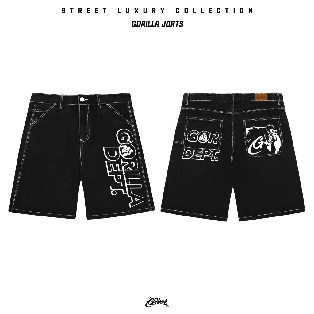 GORILLA JORTS – GORILLA HOOD