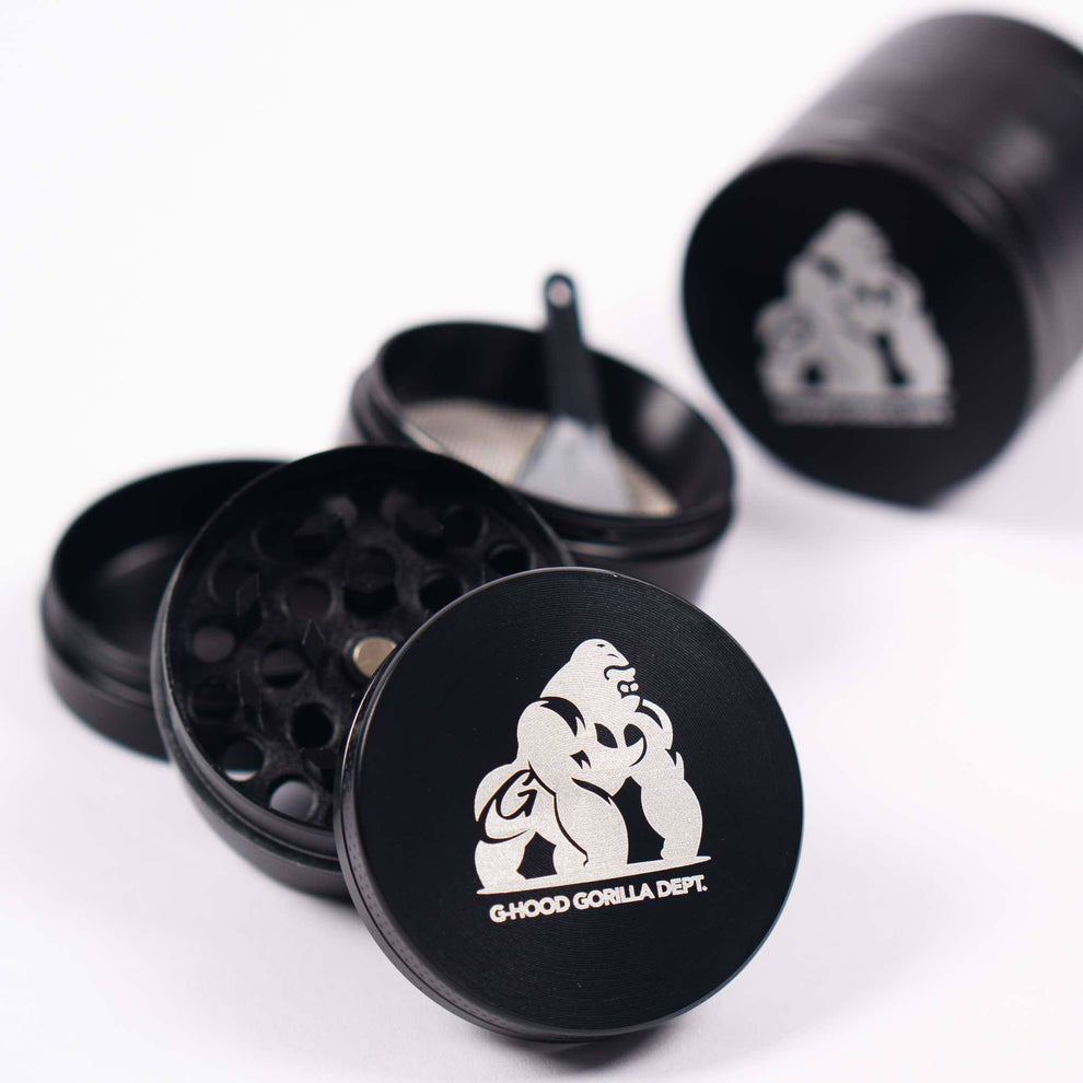 FOUR LAYER HERB-GRINDER – GORILLA HOOD